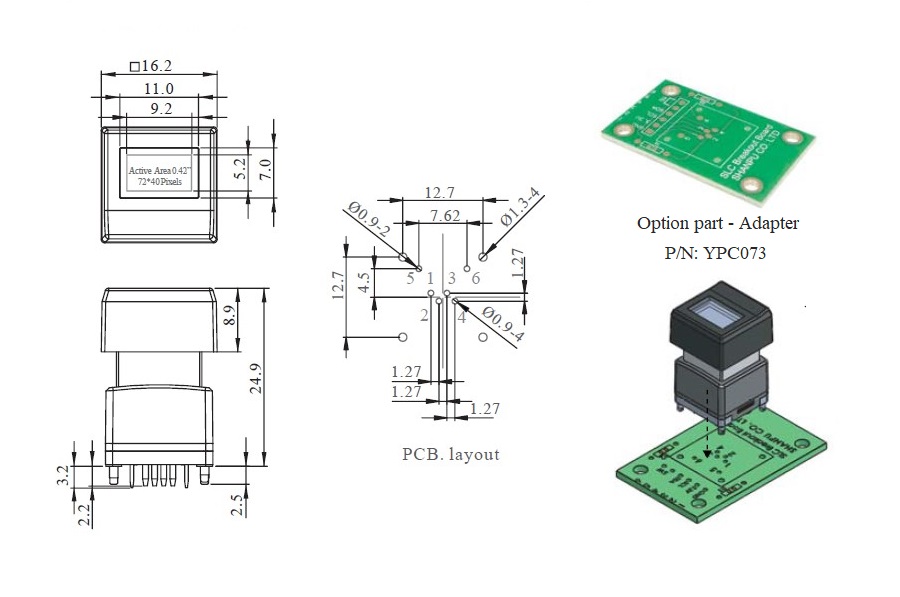 Product-Who makes SLC OLED Display Momentary DIP Push Button Switch?-SHANPU