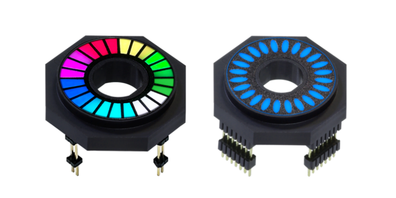 Product-Who makes 24 addressable RGB IC LED ring type indicator?-SHANPU