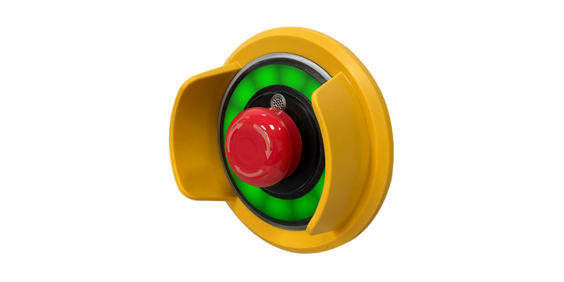 Product-Who makes SF66BD waterproof LED e-stop buzzer alarm?-SHANPU