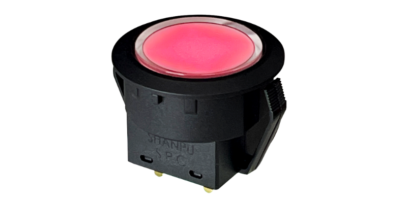 Product-SPCGS series features waterproof, panel-mount push button ...