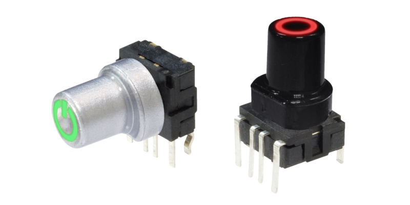 Product-SHANPU ZLS67 right angle tactile switch with RGB LED.-SHANPU